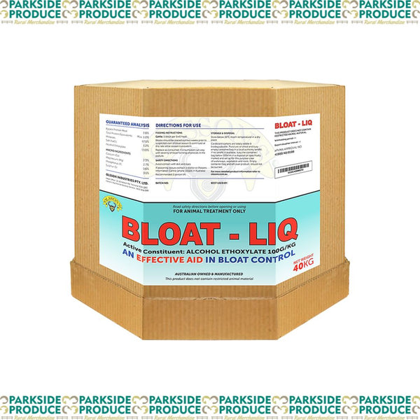 Bloat Liq - Bloat Block - APVMA - Parkside Produce