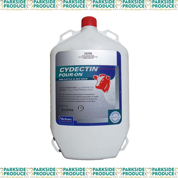 Cydectin Cattle Pour-on 2lt - Parkside Produce