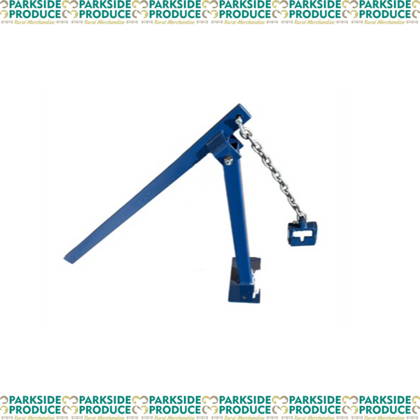 Steel (Star) Post Lifter - With Chain Attachment - Parkside Produce